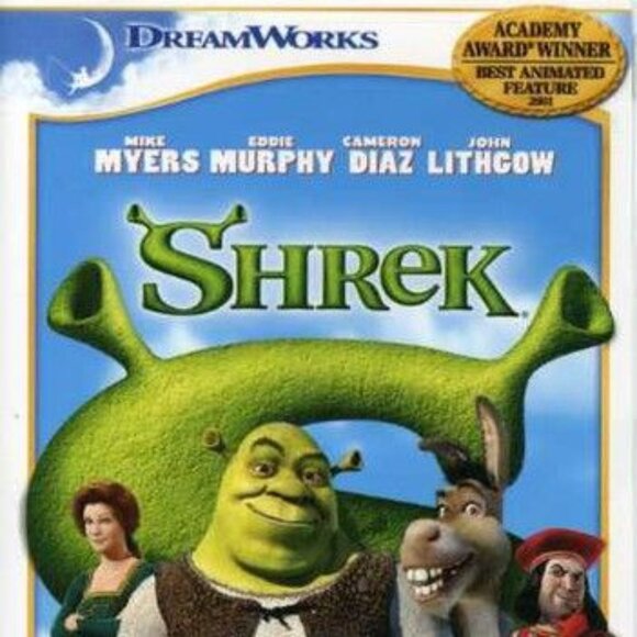 Dreamworks Animated | Media | Shrek Dvd Movie Rated Pg Full Screen ...